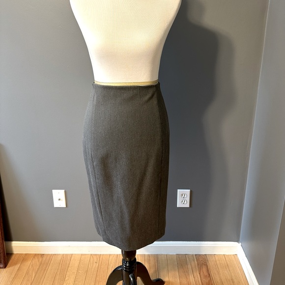 Express | Skirts | Express Gray Pencil Skirt | Poshmark